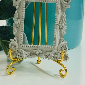 Ornate Mini Frame With Frame Holder - Etsy