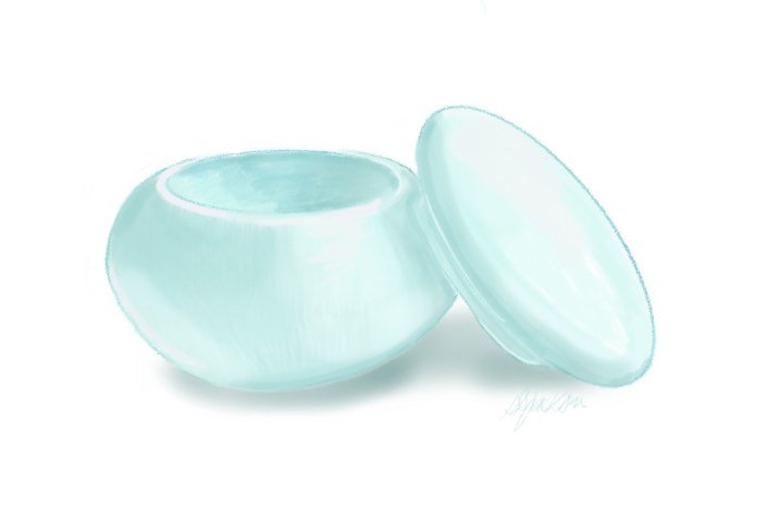 Blue Jar|art Print|wall Decor - Etsy