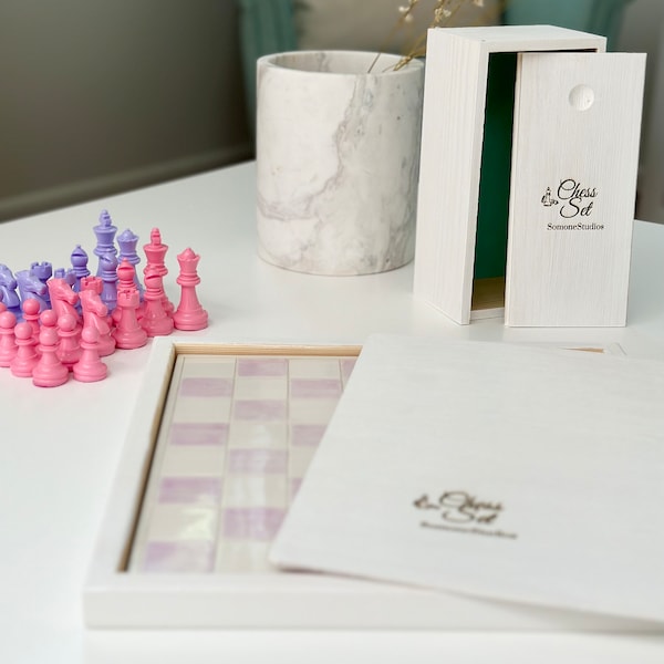 Minimalist Chess Set - Etsy