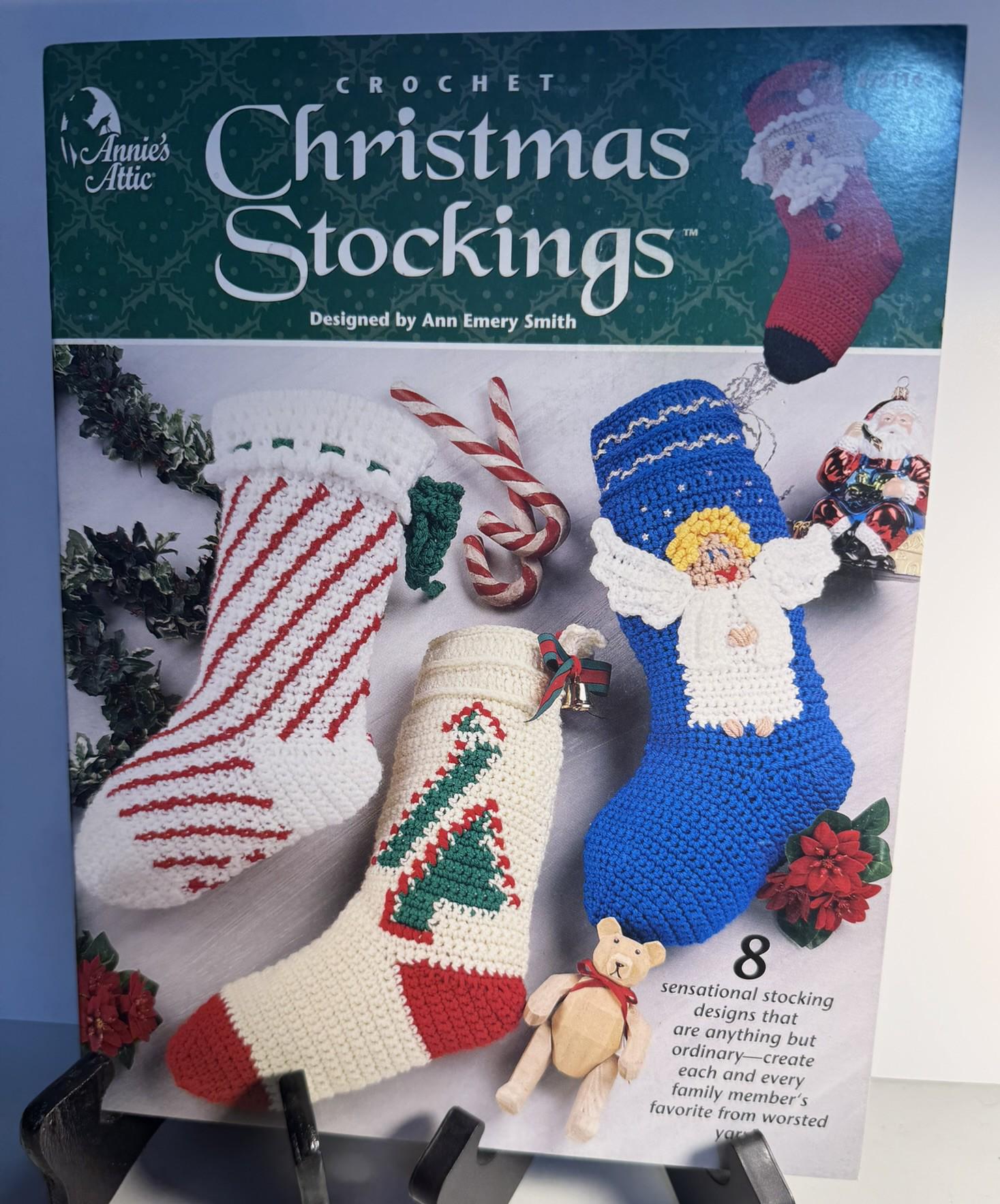 11 Christmas Crochet Pattern Books – Stockings, Nativity, Christmas ...