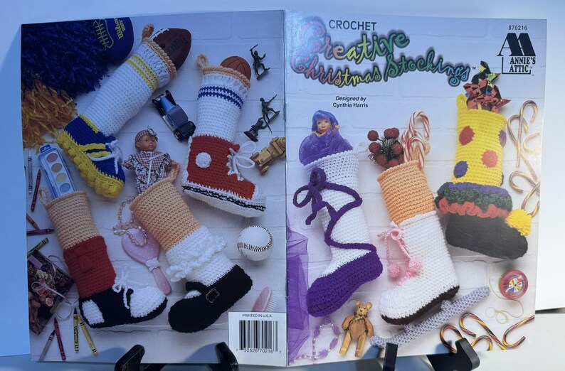 11 Christmas Crochet Pattern Books – Stockings, Nativity, Christmas ...