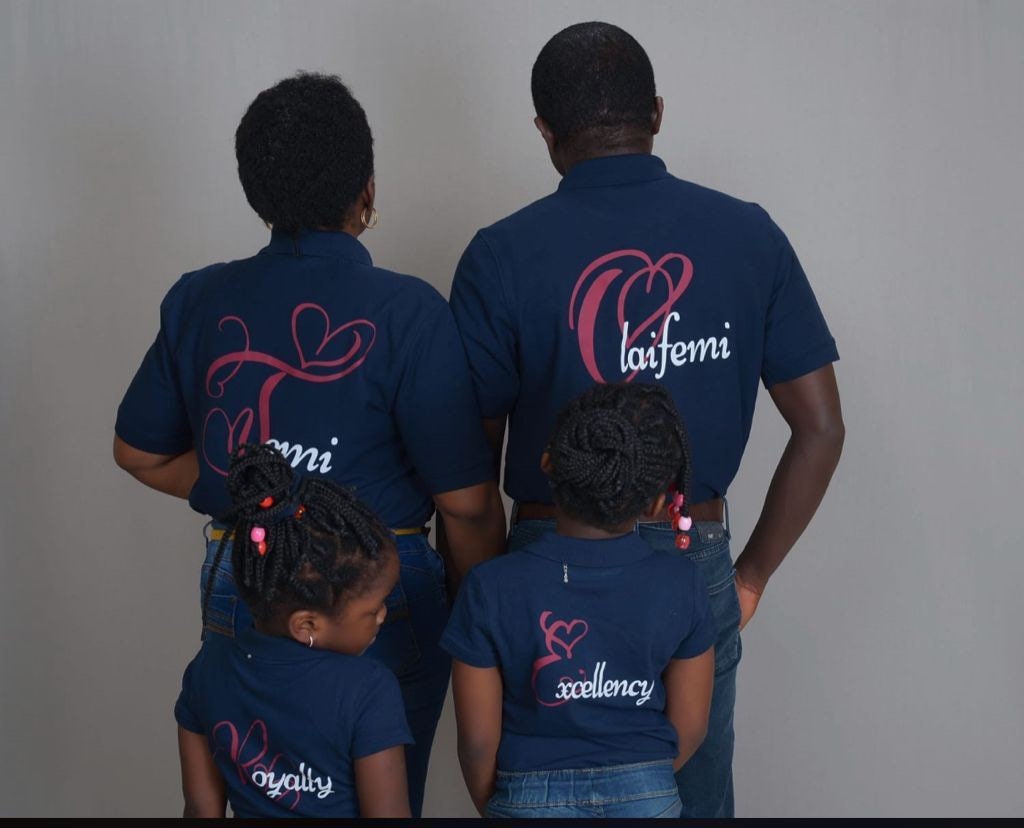 Family Shirt Set Family Polo Shirts Kids & Adult Polo Shirt Solid ...