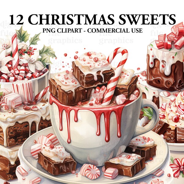 Hot Cocoa Clipart - Etsy