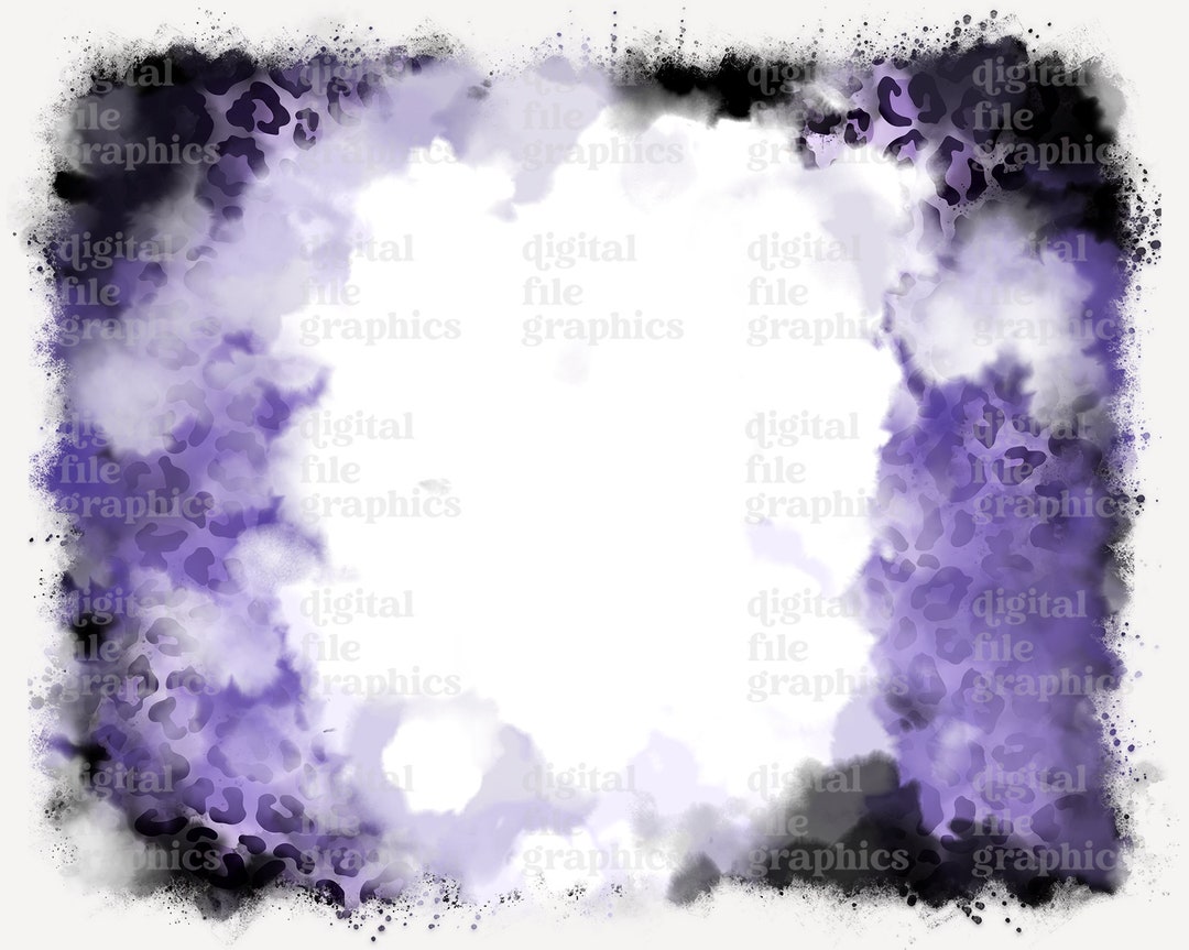Leopard Sublimation Background PNG, Purple Background, Leopard Pattern ...