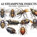 Steampunk Insects Clipart, Steampunk Clipart PNG, Insects PNG ...