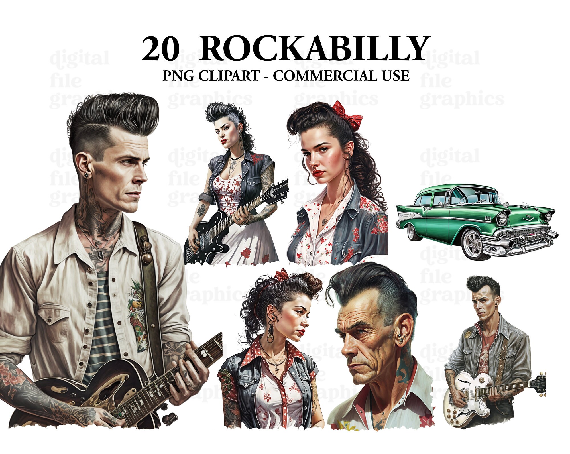Rockabilly Style Cars