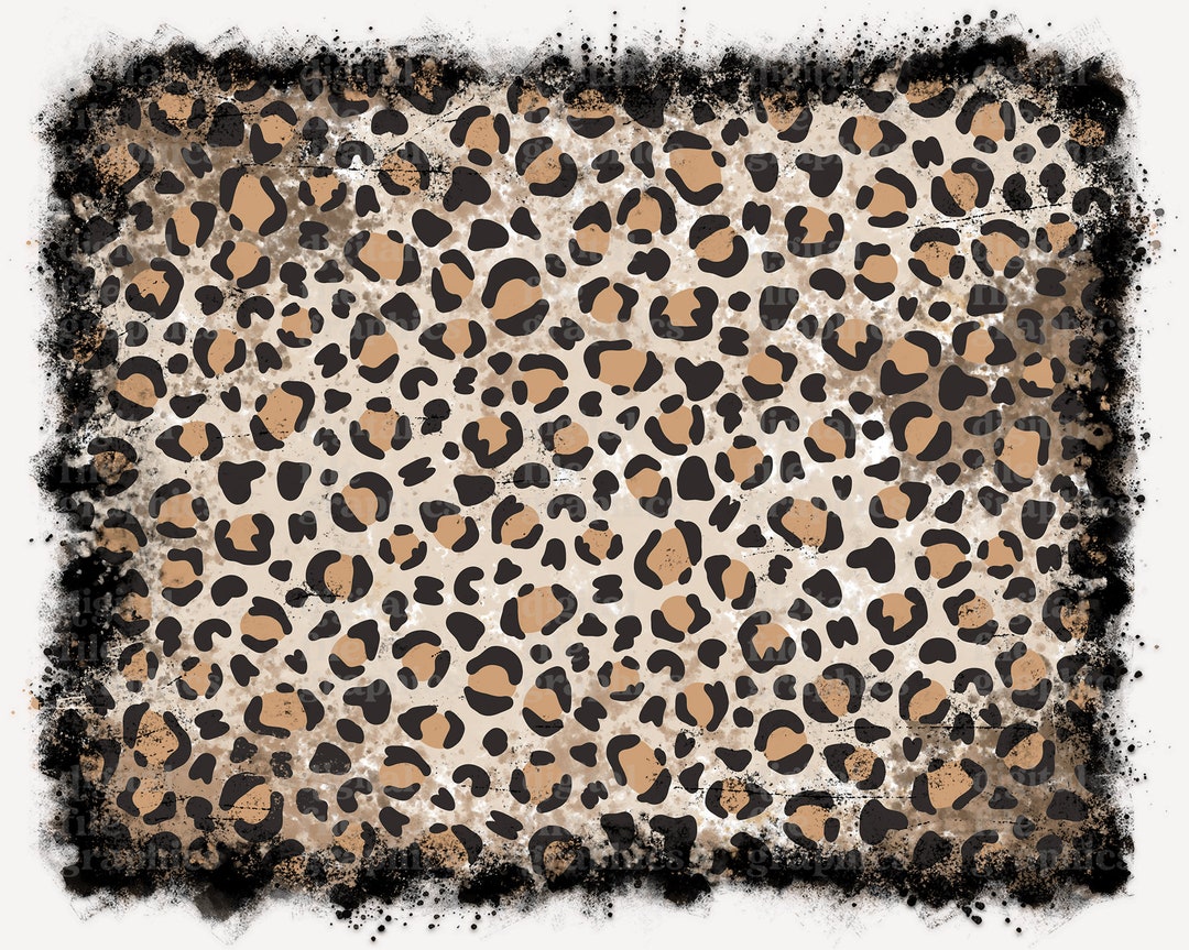 Leopard Sublimation Background PNG, Leopard Background, Leopard Pattern ...