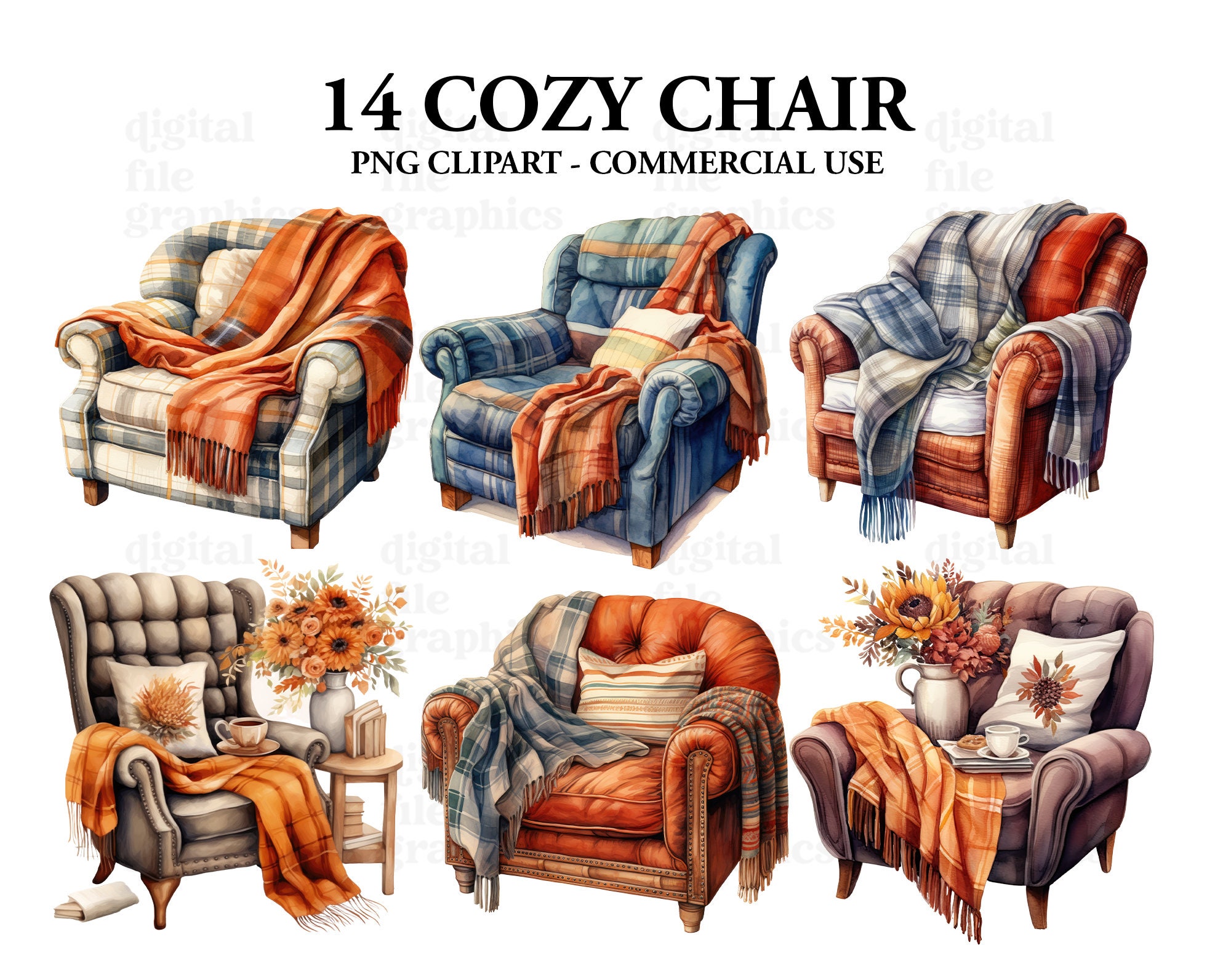 Comfy Chair Clipart