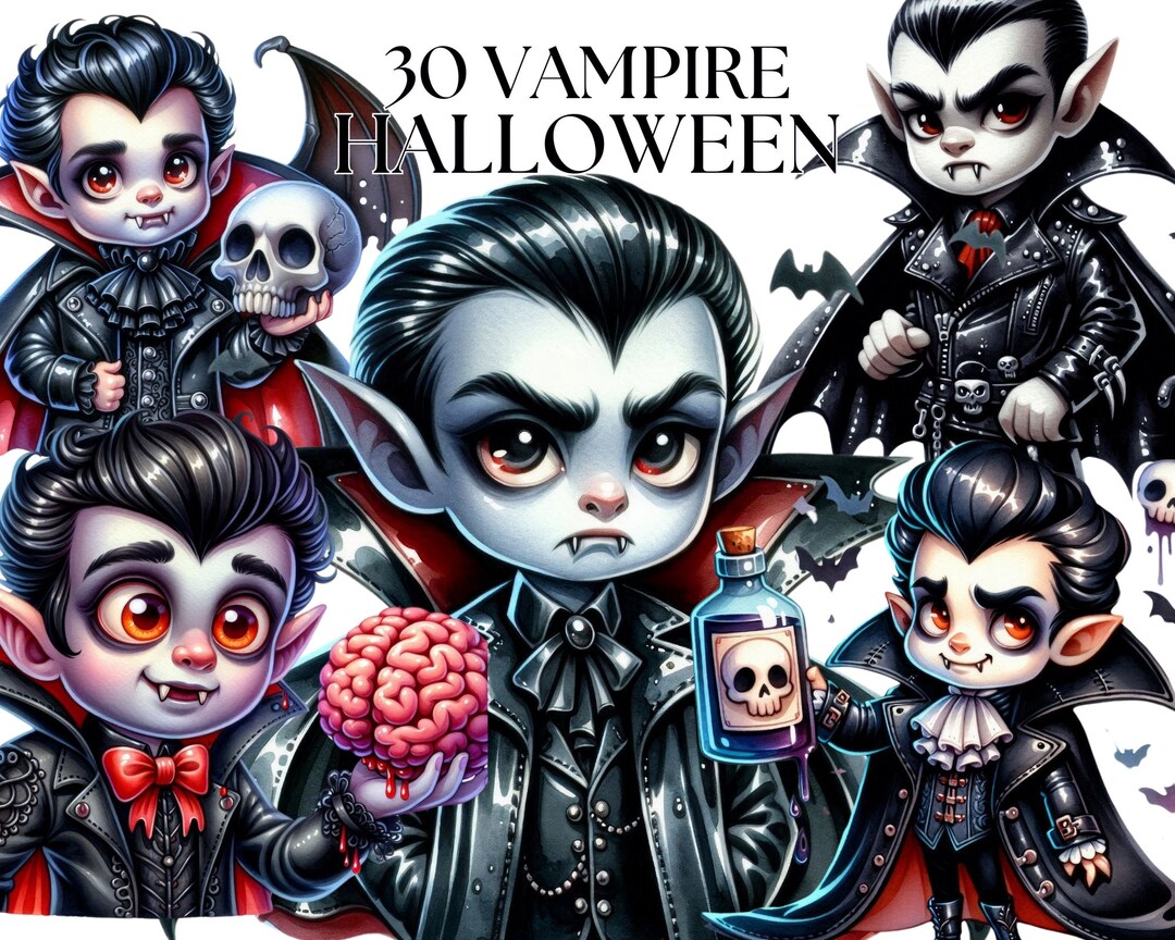 Halloween Vampire Clipart Clipart, Cartoon Vampire, Magic Vampire ...