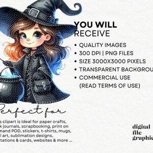 Halloween Nice Witch Clipart Clipart, Cartoon Witch, Magic Witch ...