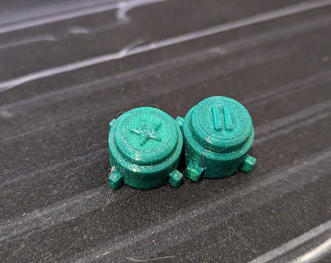 3D Printed Start & Select Buttons for Guitar Hero Controllers - Etsy 3D Printed Start & Select Buttons for Guitar Hero Controllers - Etsy