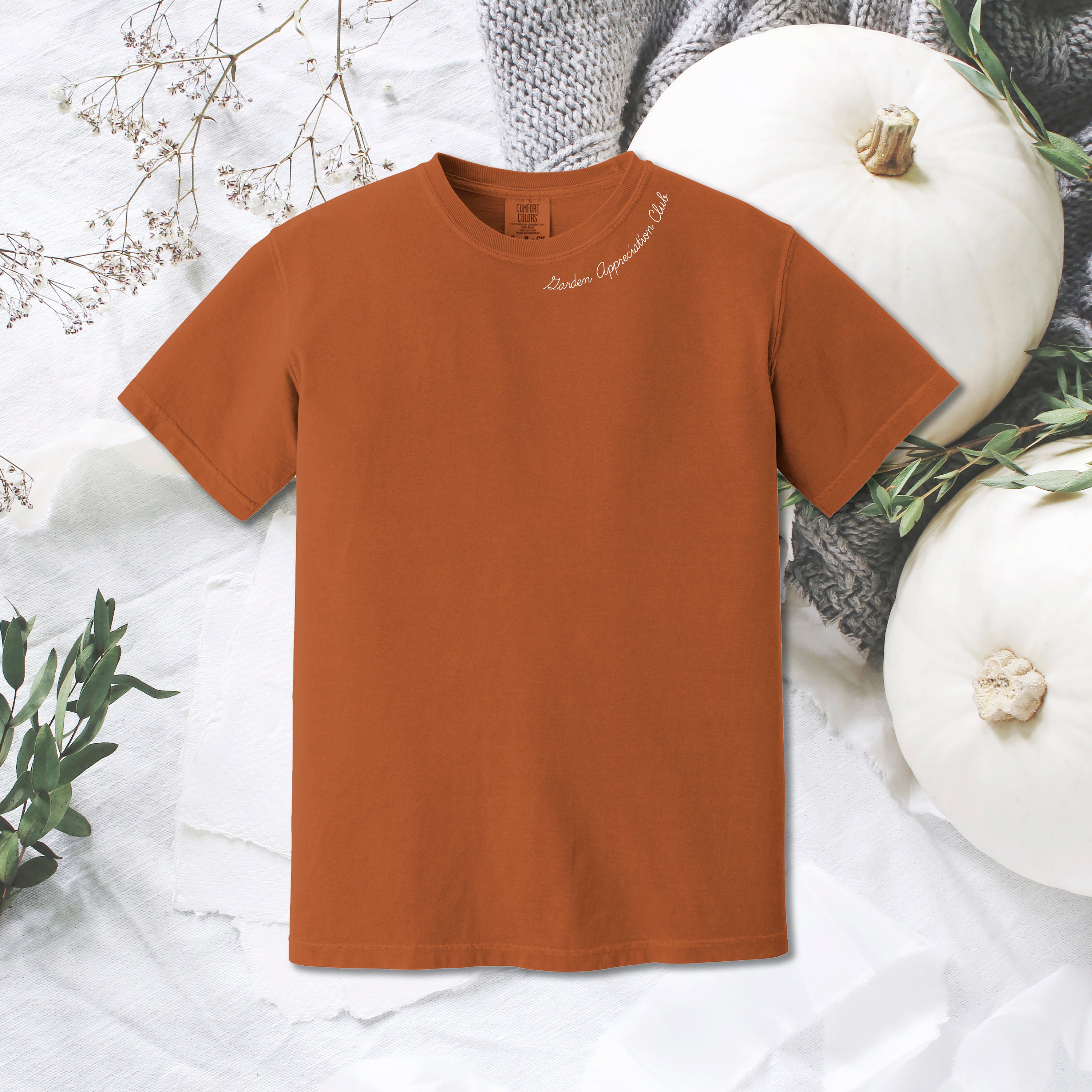 Collar Embroidered Shirt, Name on Collar, Cute Thin Script Collar Embroidered Shirt, Name on Collar, Cute Thin Script