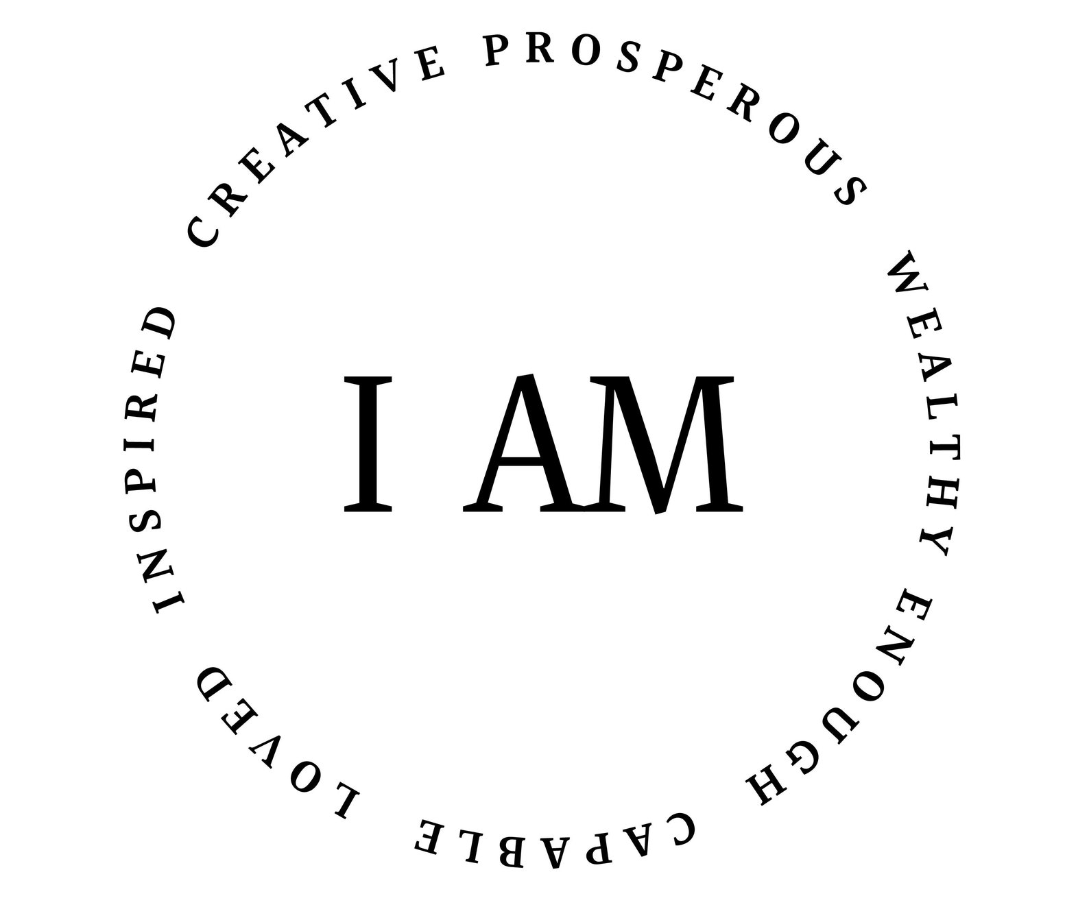 I AM Affirmations | SVG | Vector | Self Love Affirmations ...