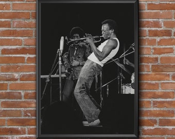 Miles Davis Poster - Etsy