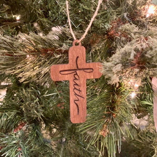 Cross Ornament - Etsy