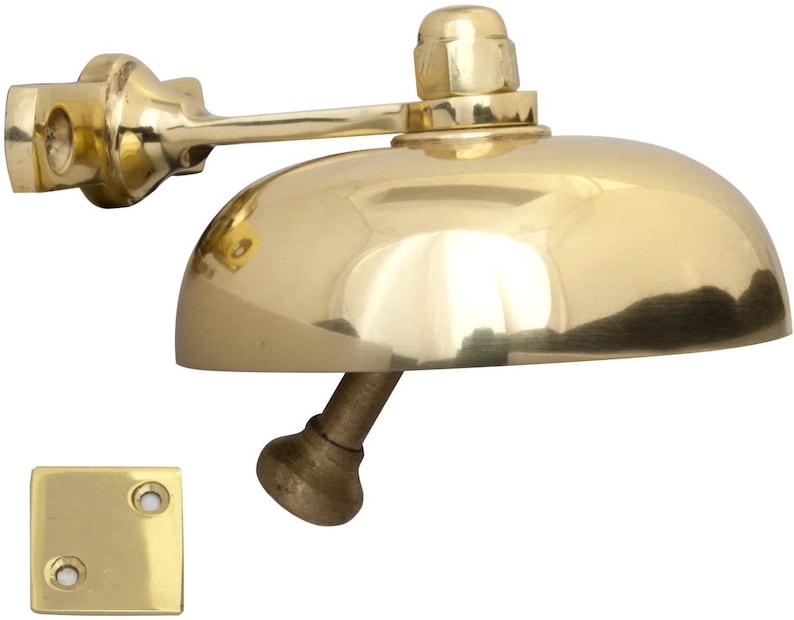 Traditional Solid Brass Shop Door Bell - Etsy