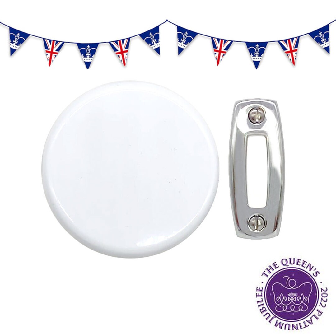 White Doorbell World Wind-up Mechanical Doorbell - Etsy