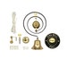 Butlers Bell Kit With Black Iron Pull - Brass - Etsy