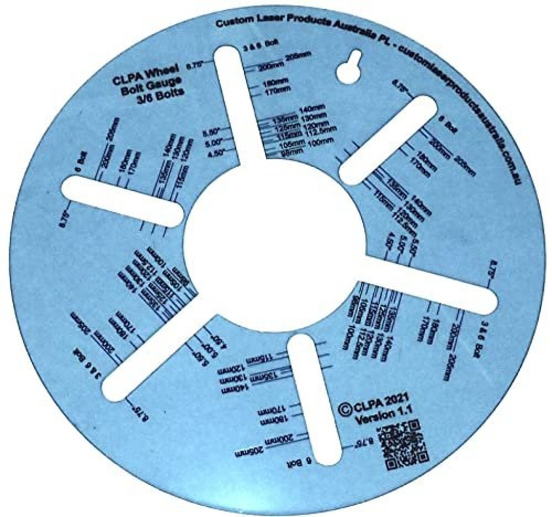 Wheel Stud Pattern Measuring Gauges Etsy Wheel Stud Pattern Measuring Gauges Etsy