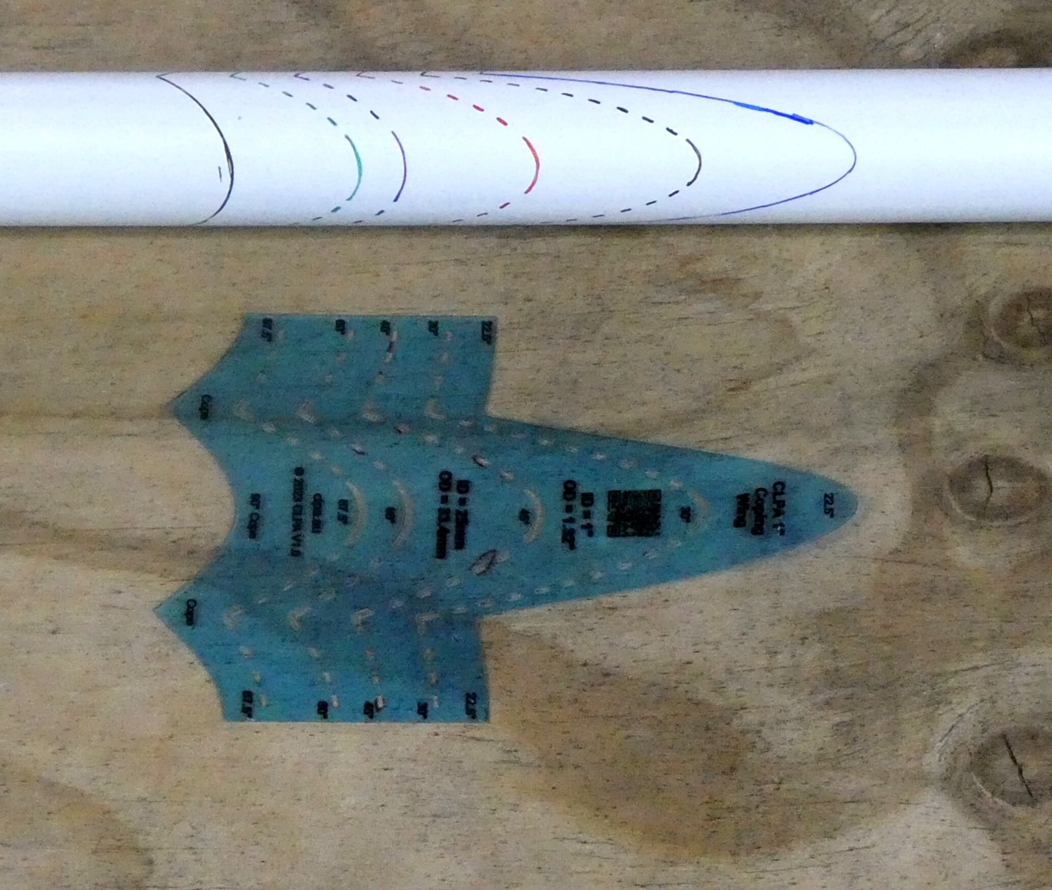 Pipe Coping Wings Wrap and Mark - Etsy