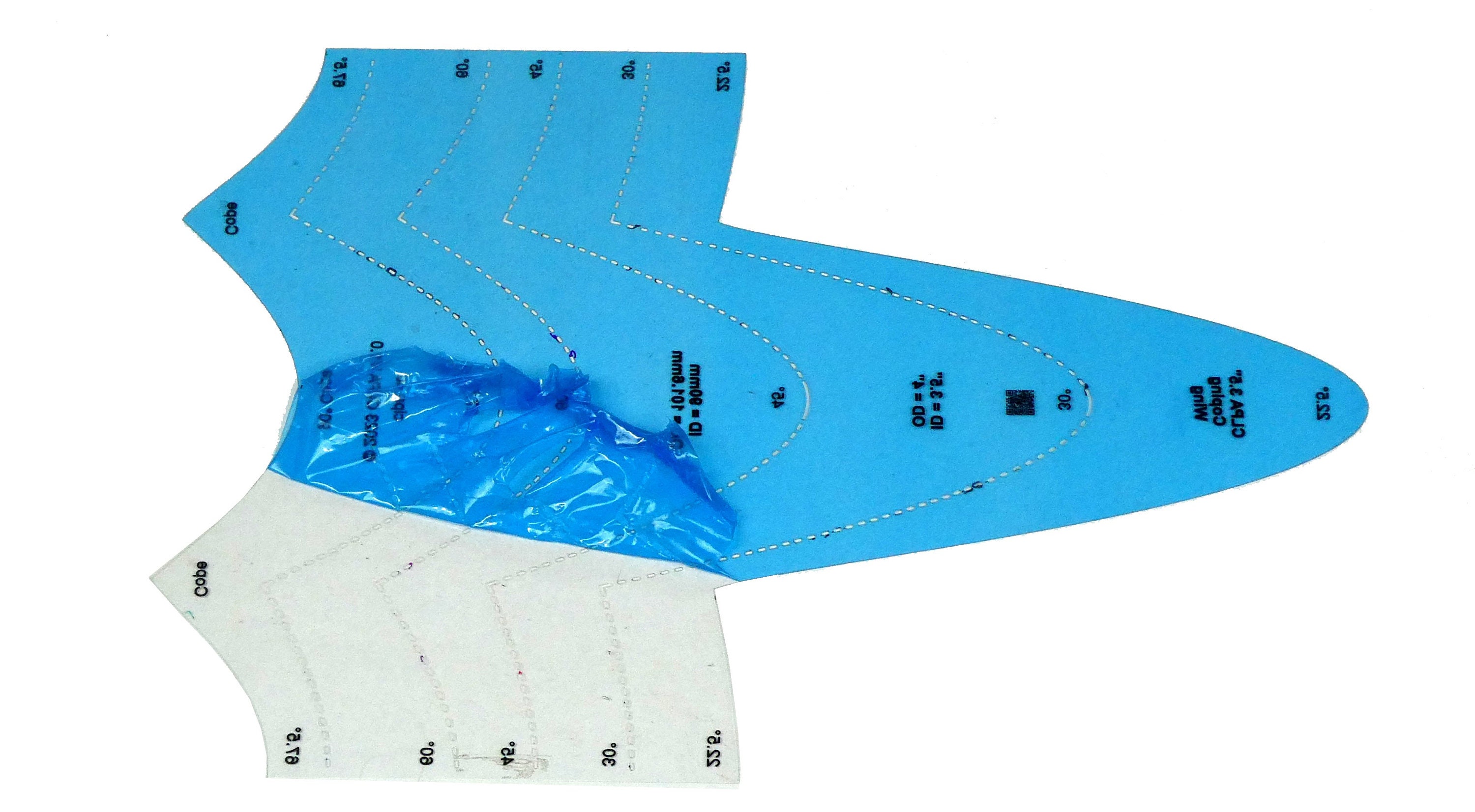 Pipe Coping Wings Wrap and Mark - Etsy