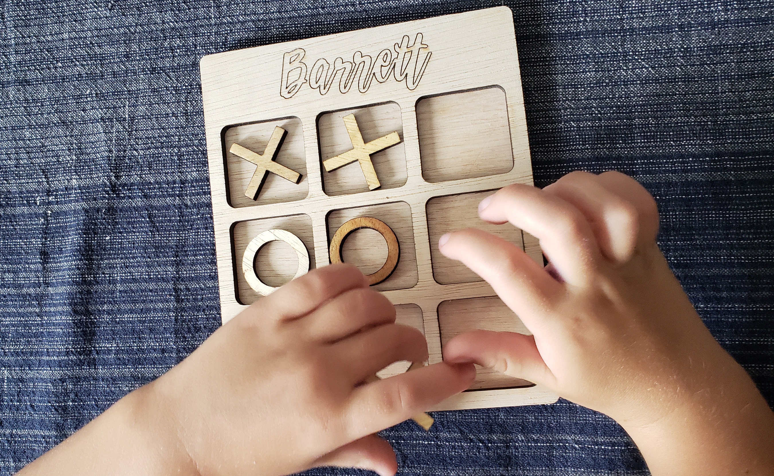 Personalized Tic Tac Toe Game - Etsy