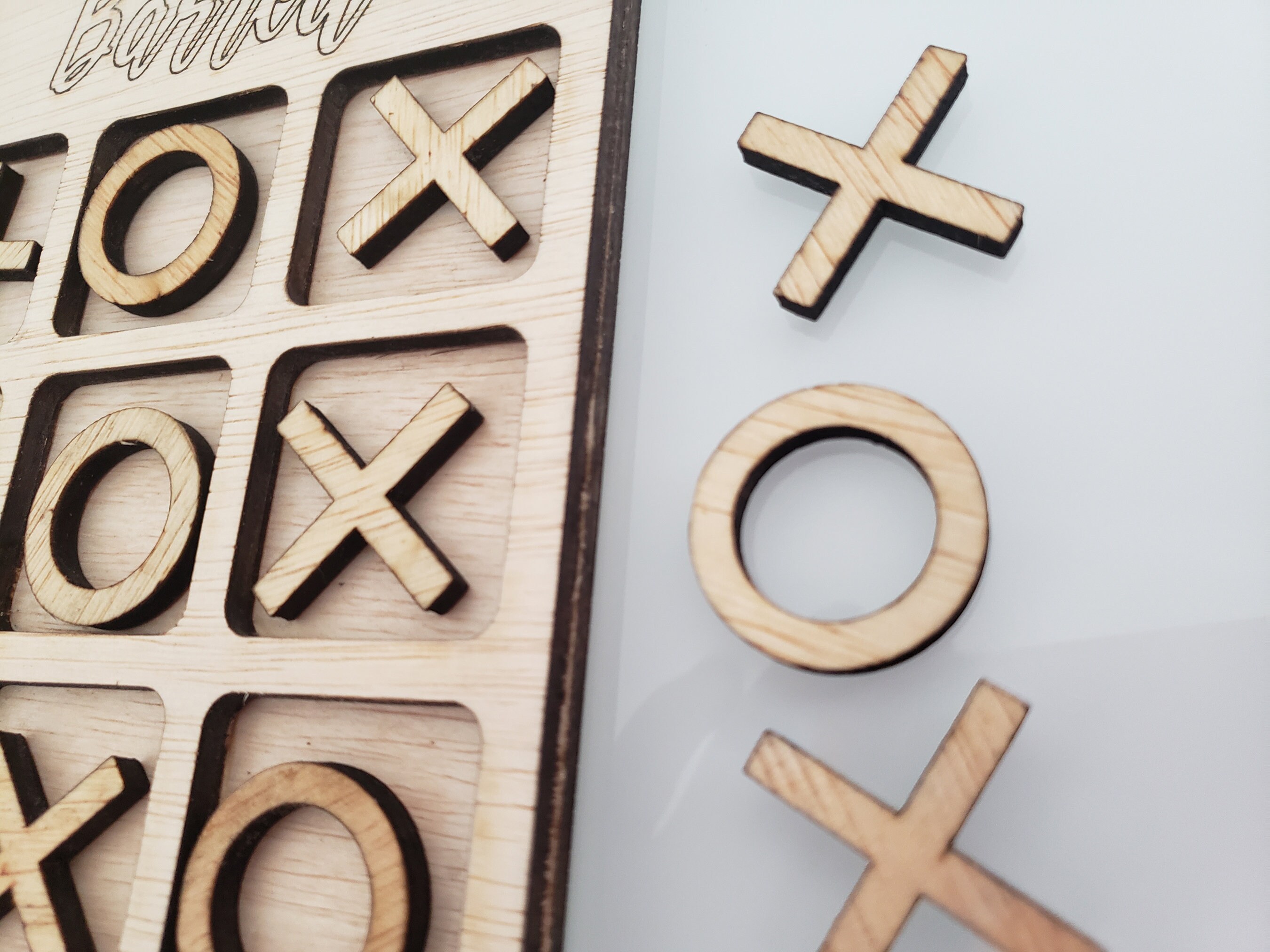Personalized Tic Tac Toe Game - Etsy