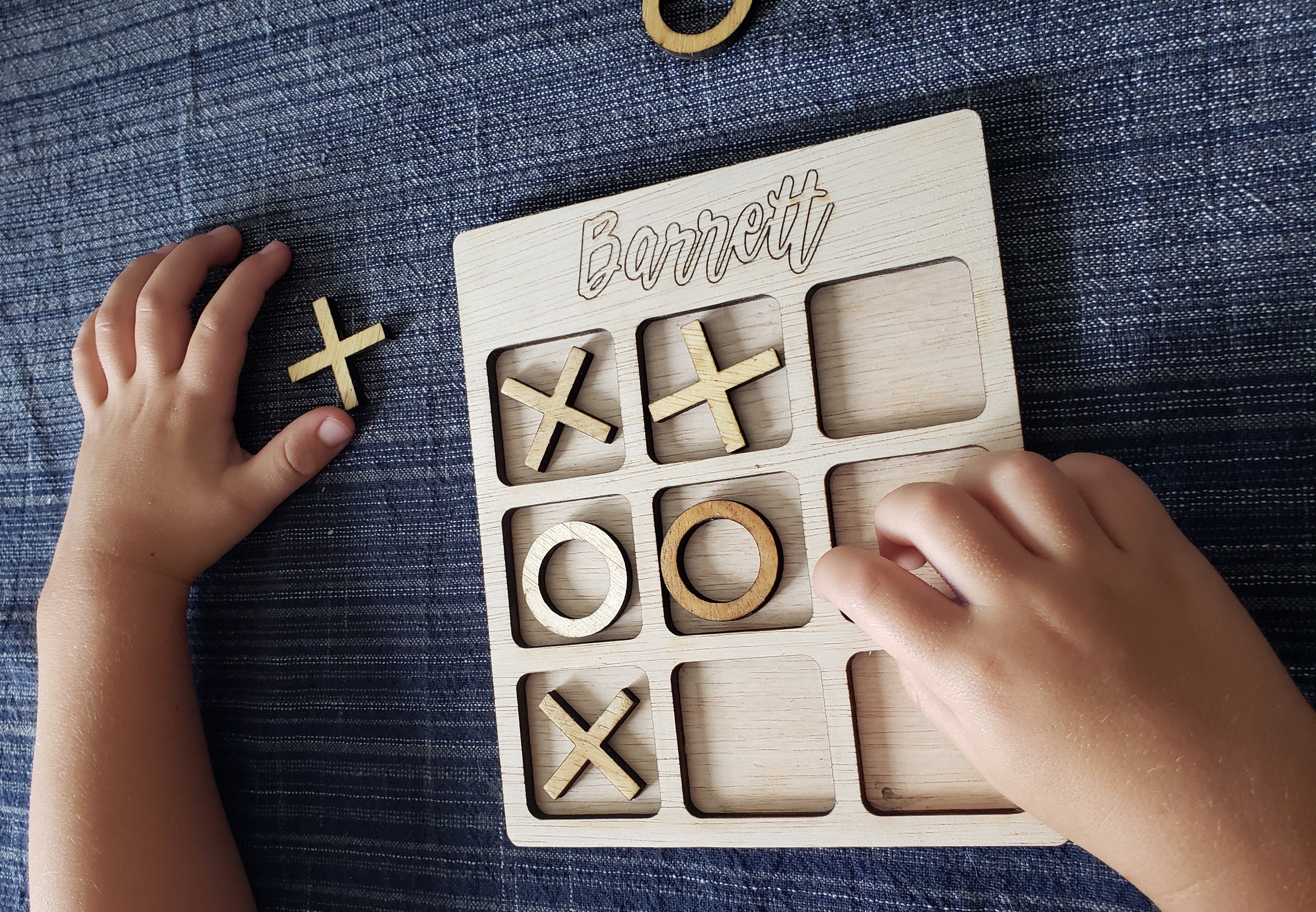 Personalized Tic Tac Toe Game - Etsy