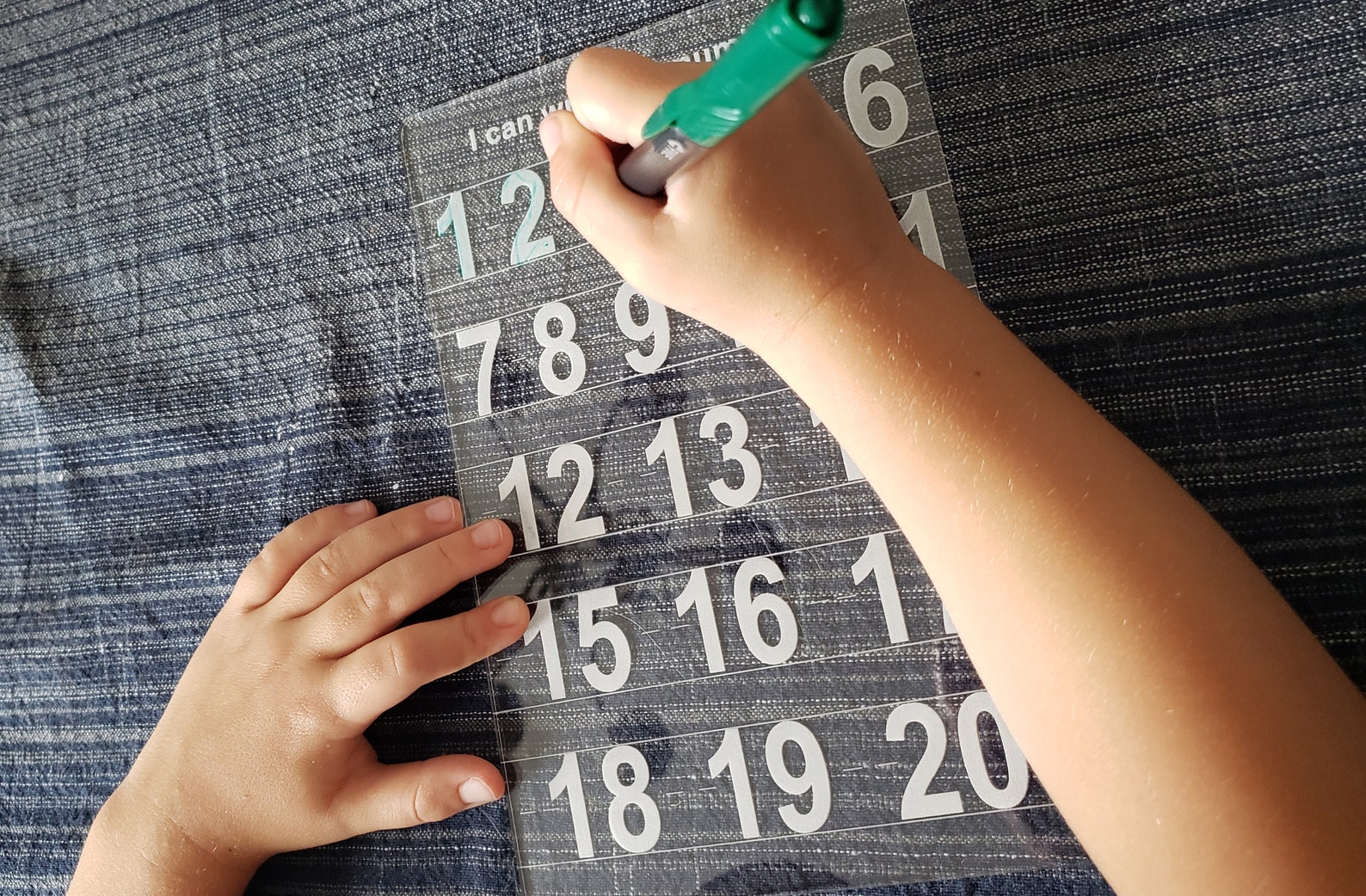 Alphabet and Number Practice Boards - Etsy