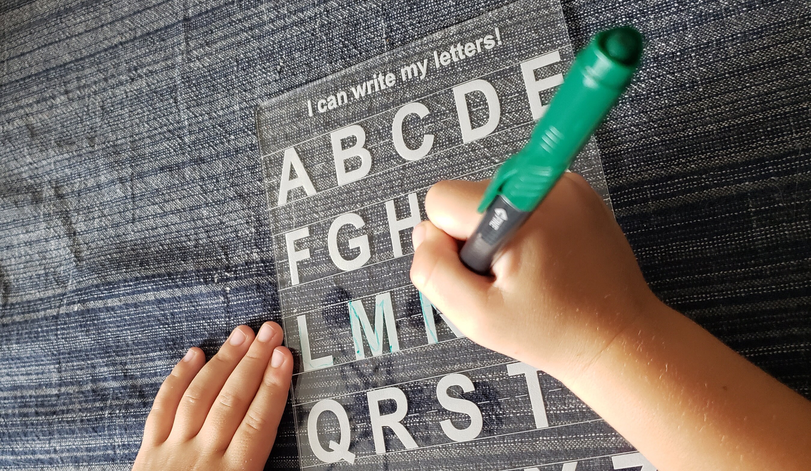 Alphabet and Number Practice Boards - Etsy