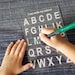 Alphabet and Number Practice Boards - Etsy