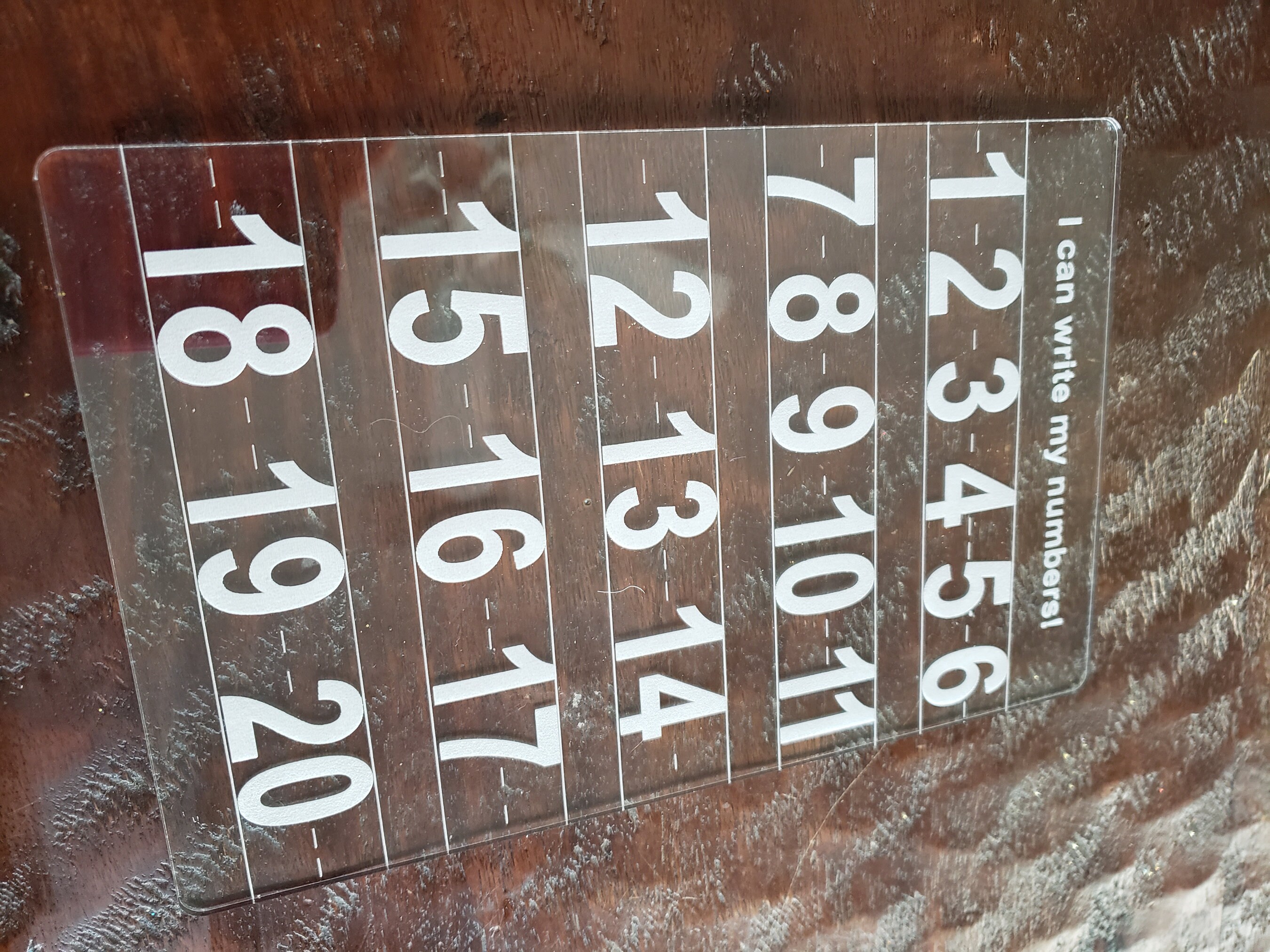 Alphabet and Number Practice Boards - Etsy