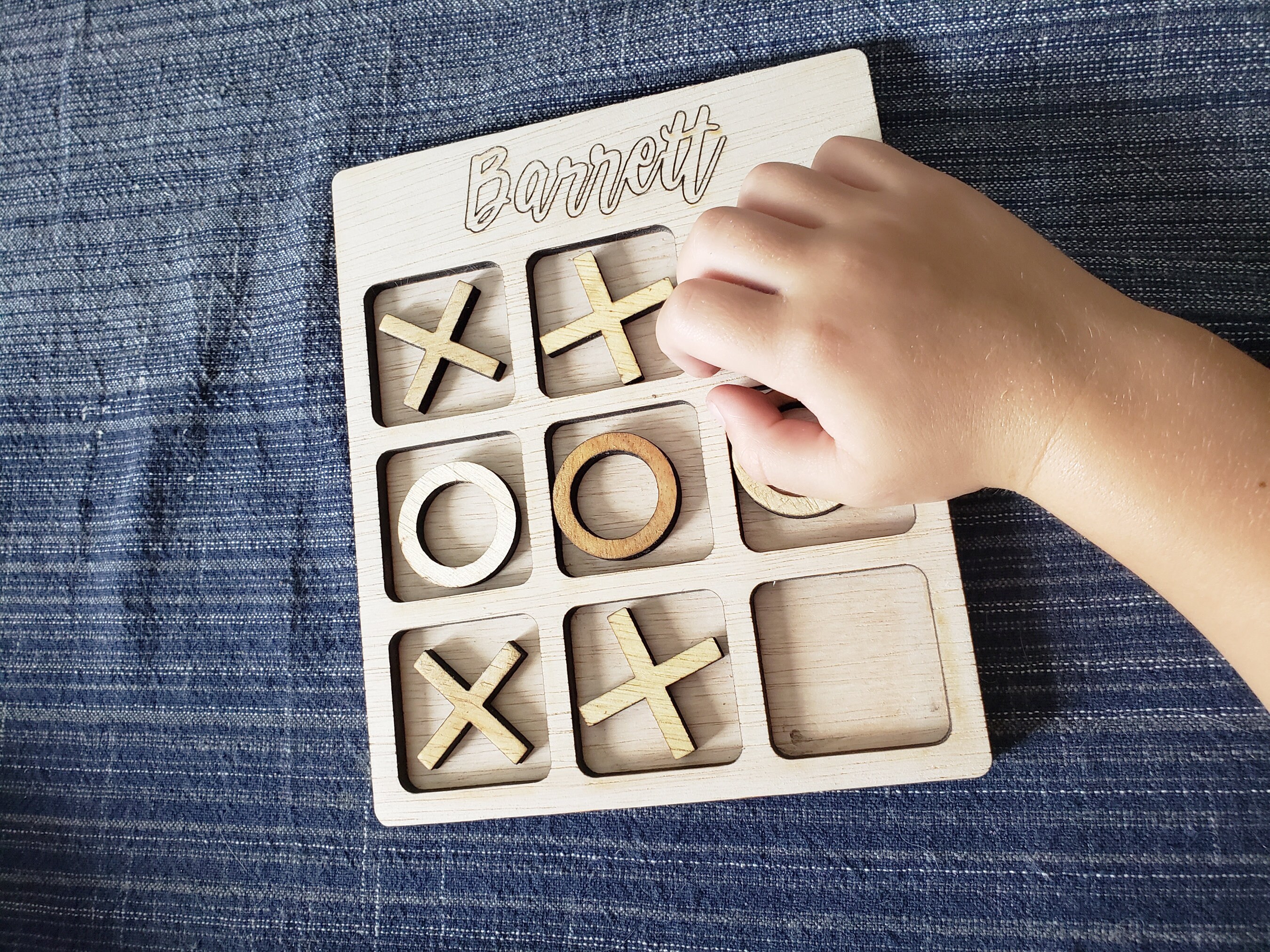 Personalized Tic Tac Toe Game - Etsy