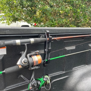 Fishing Rod Holders for Toyota Tacoma Bed Rail - Standard Version - Etsy