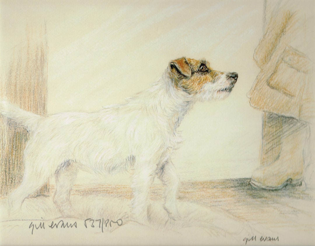 Jack Russell Terrier Print, Jack Russell Terrier Picture GE029P - Etsy