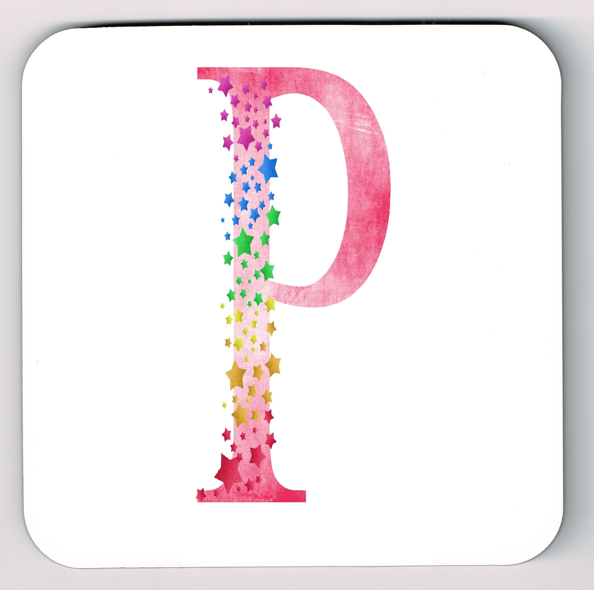 Letter P Pink