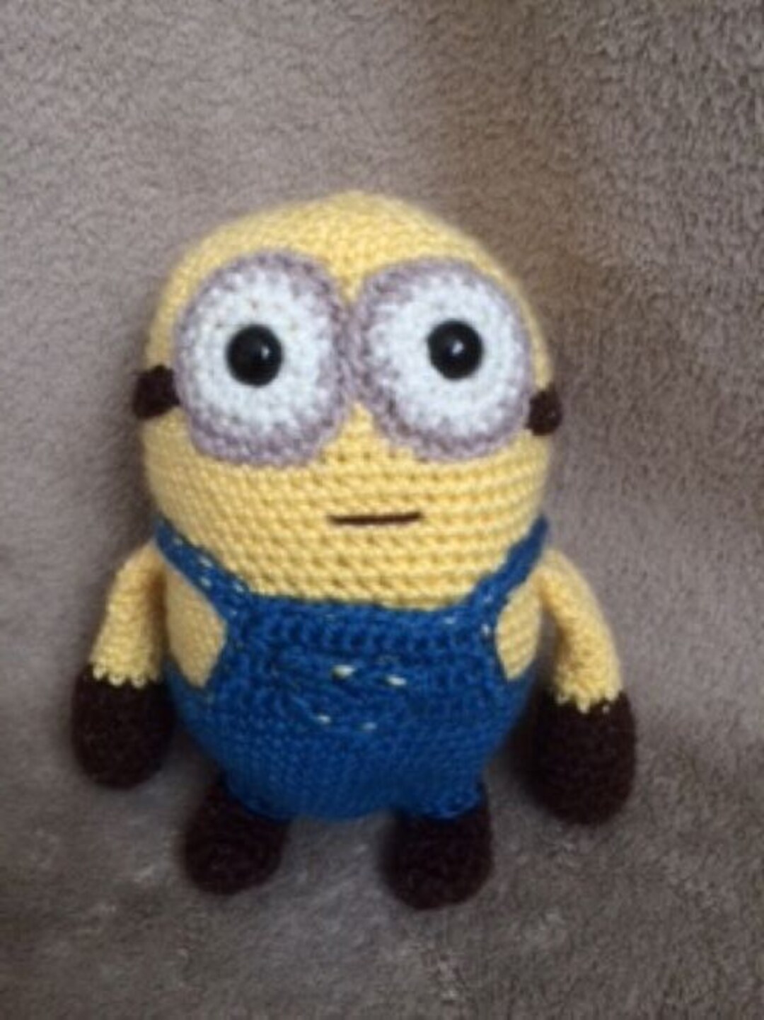 Amigurumi Minion Cuddly Toy Plush Toy Homemade - Etsy