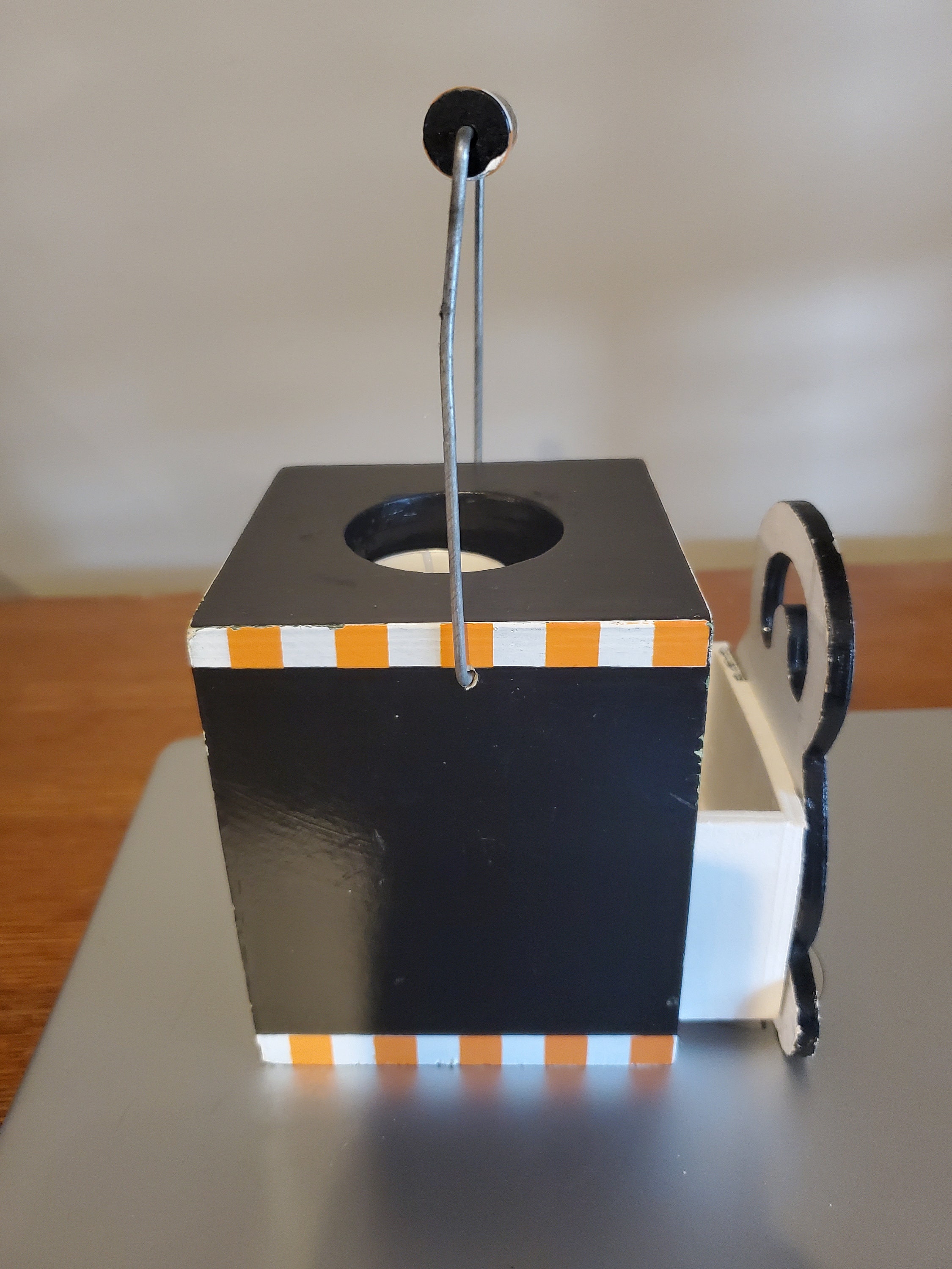 Black Cat Box Holds Candle and Opens - Etsy