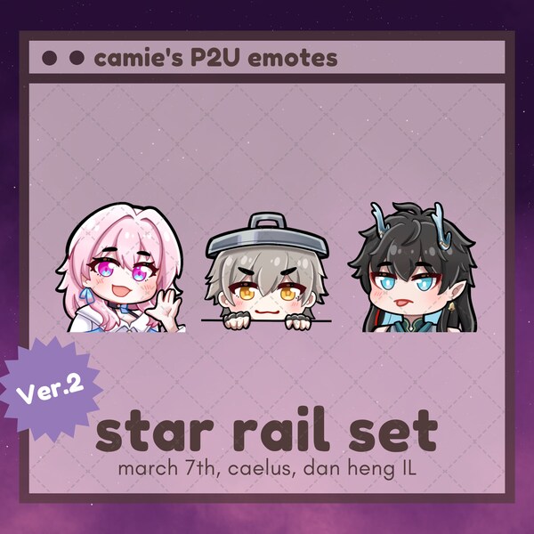 Star Rail Dan Heng Emote - Etsy Canada