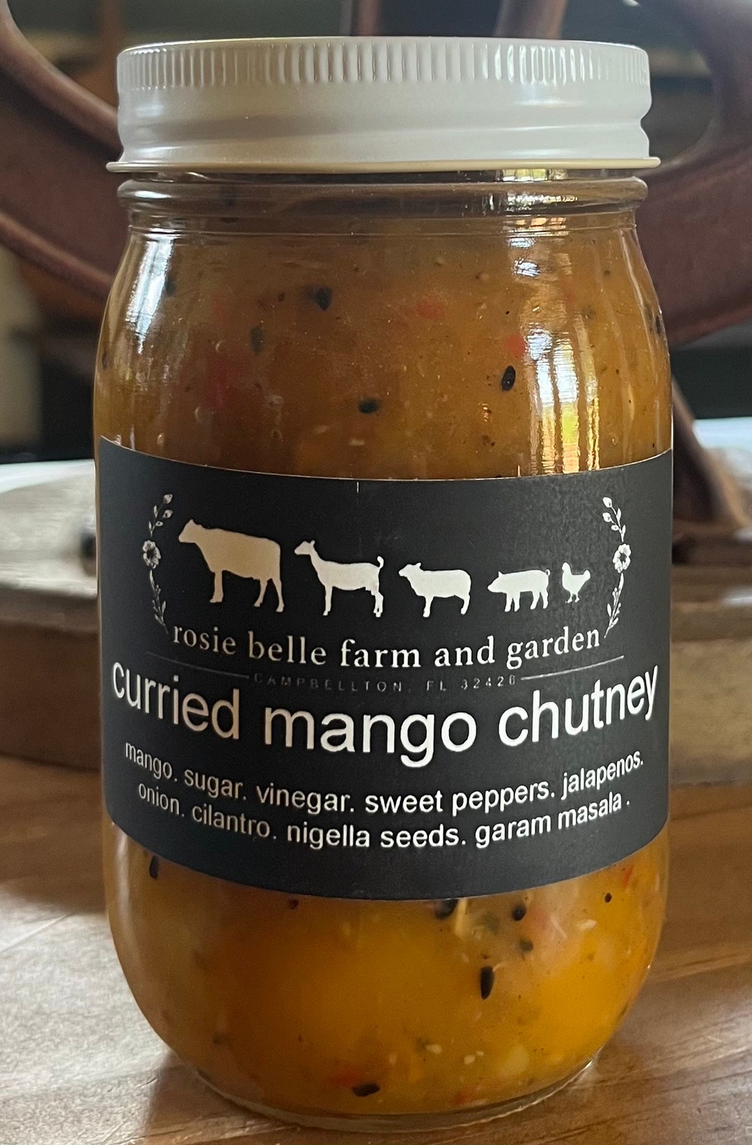 CURRIED MANGO CHUTNEY, 16 Oz. This Condiment Will Make Your Taste Buds ...