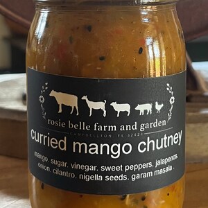 CURRIED MANGO CHUTNEY, 16 Oz. This Condiment Will Make Your Taste Buds ...