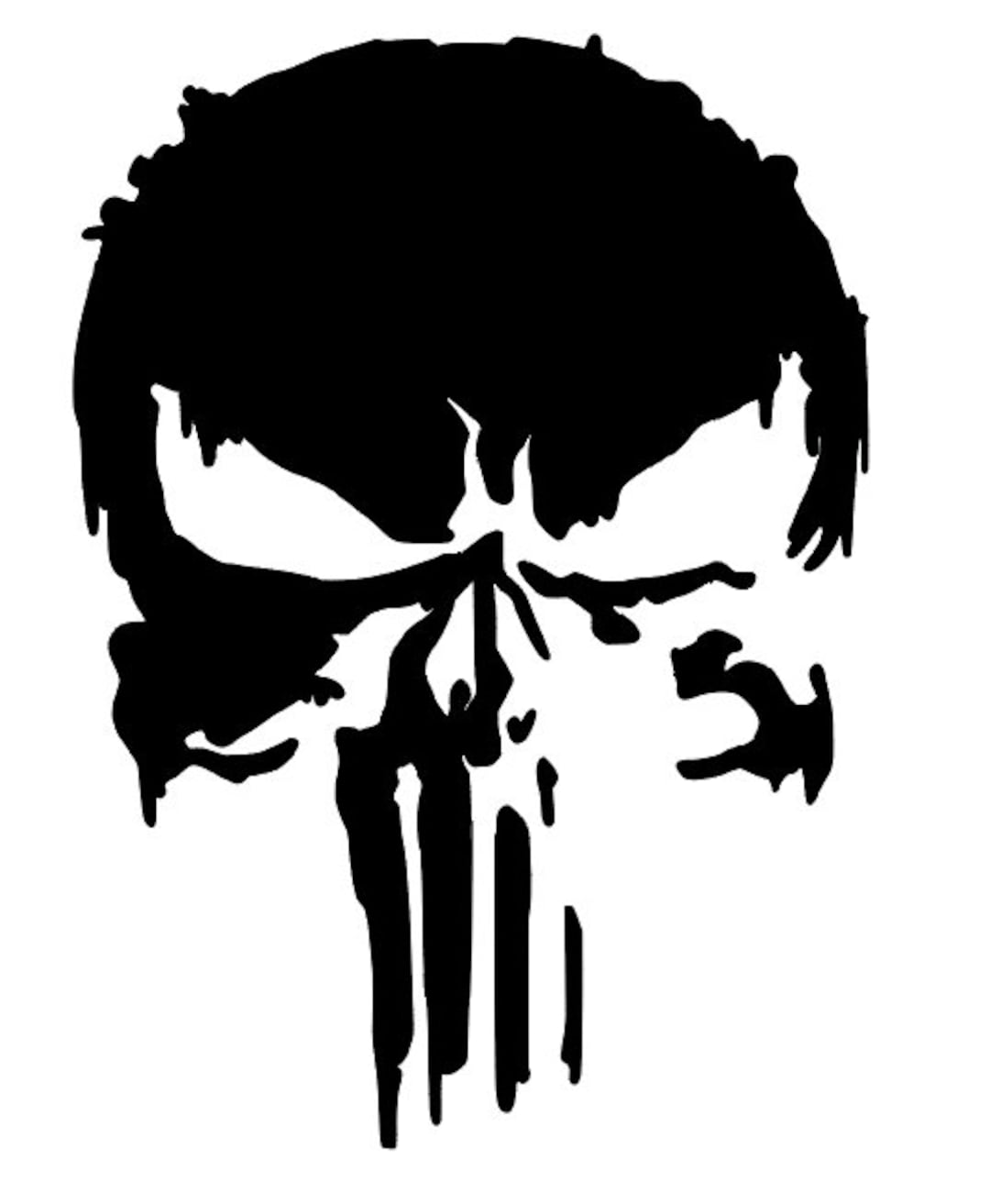 Punisher Netflix SVG for Craft Machines Cricut Cameo Silhouette - Etsy