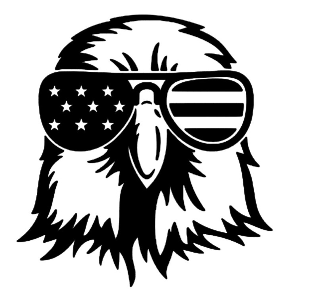 American Eagle Shades SVG for Craft Machines Cricut Cameo Silhouette - Etsy