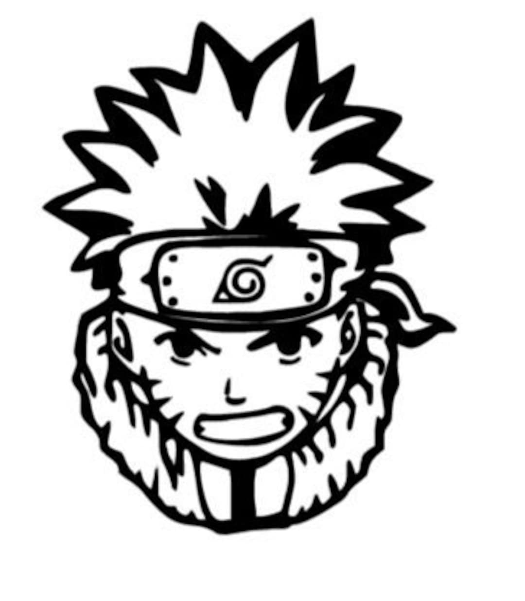 Anime Character SVG for Craft Machines Cricut Cameo Silhouette - Etsy