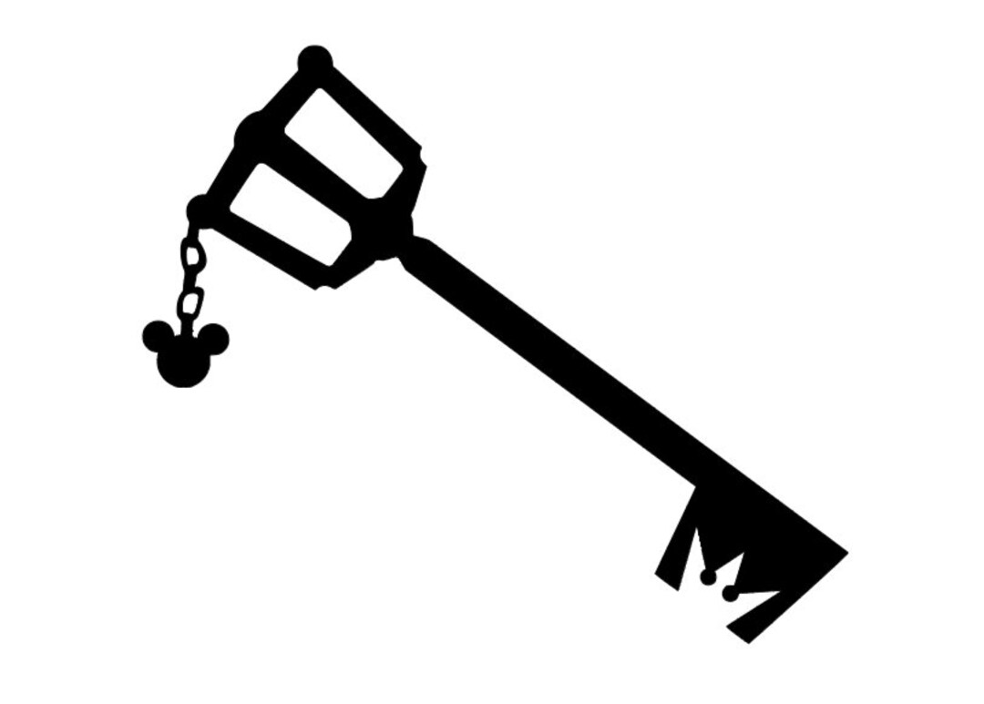 Keyblade Kingom Hearts SVG for Craft Machines Cricut Cameo Silhouette ...