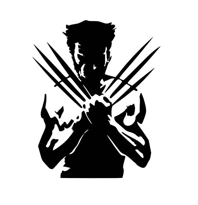 The Wolverine SVG for Craft Machines Cricut Cameo Silhouette - Etsy