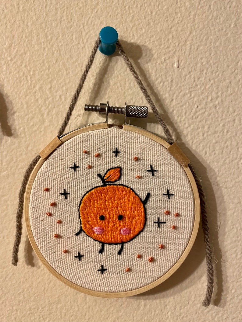 Stardew Valley Junimo Cute Hand-embroidered 3-inch Wall - Etsy