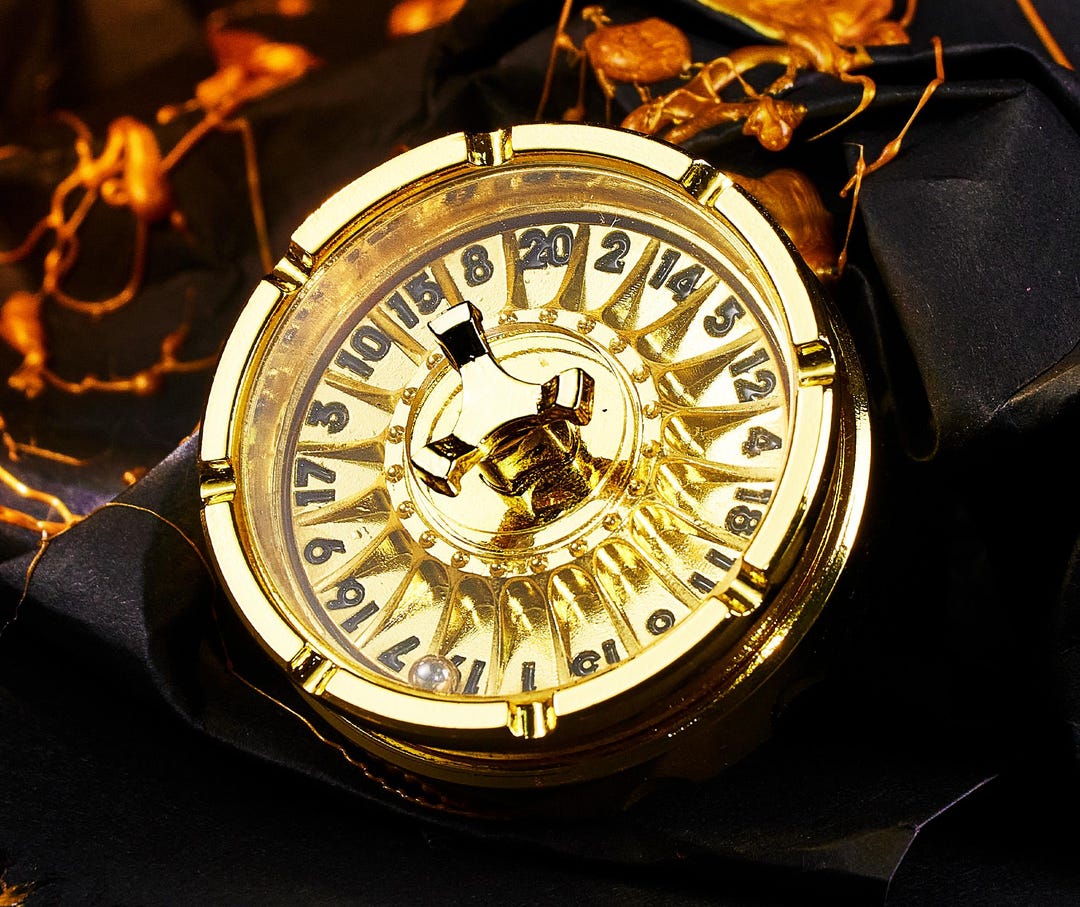 7-in-1 Dnd Metal Dragon Gyro Dnd Dice Set , Include D20, D12, D10, D8 ...