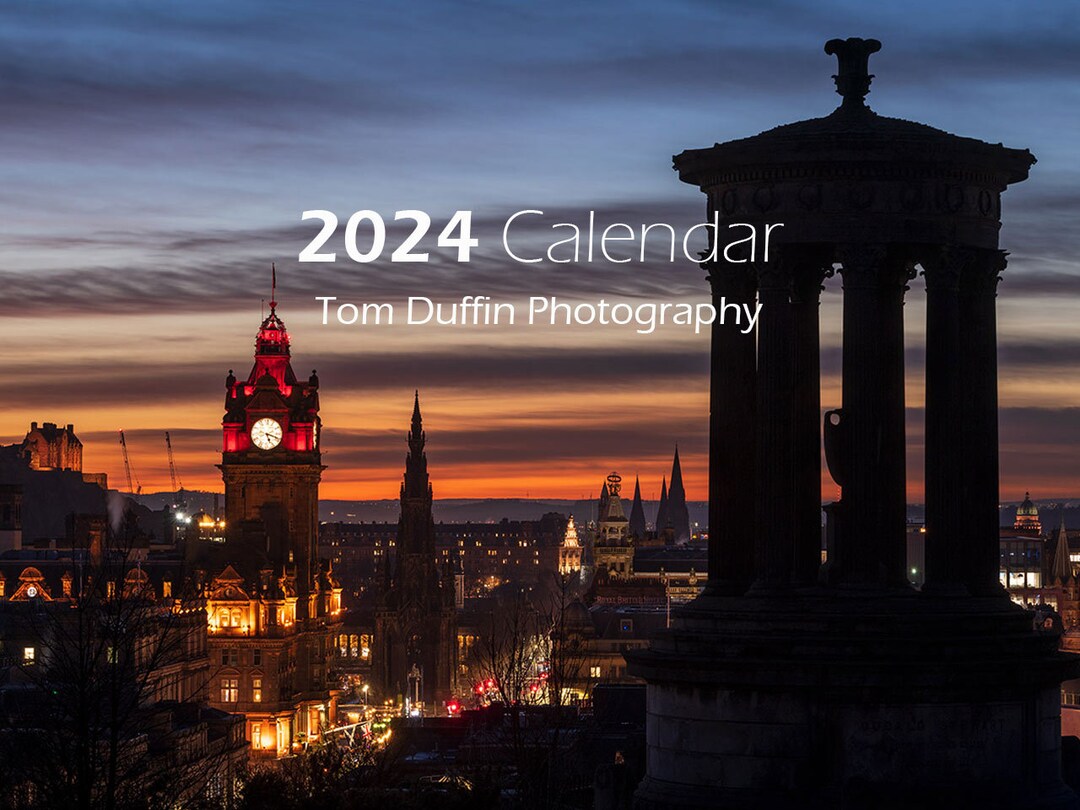 2024 Calendar of Edinburgh & Scotland With All Images Taken This Last ...