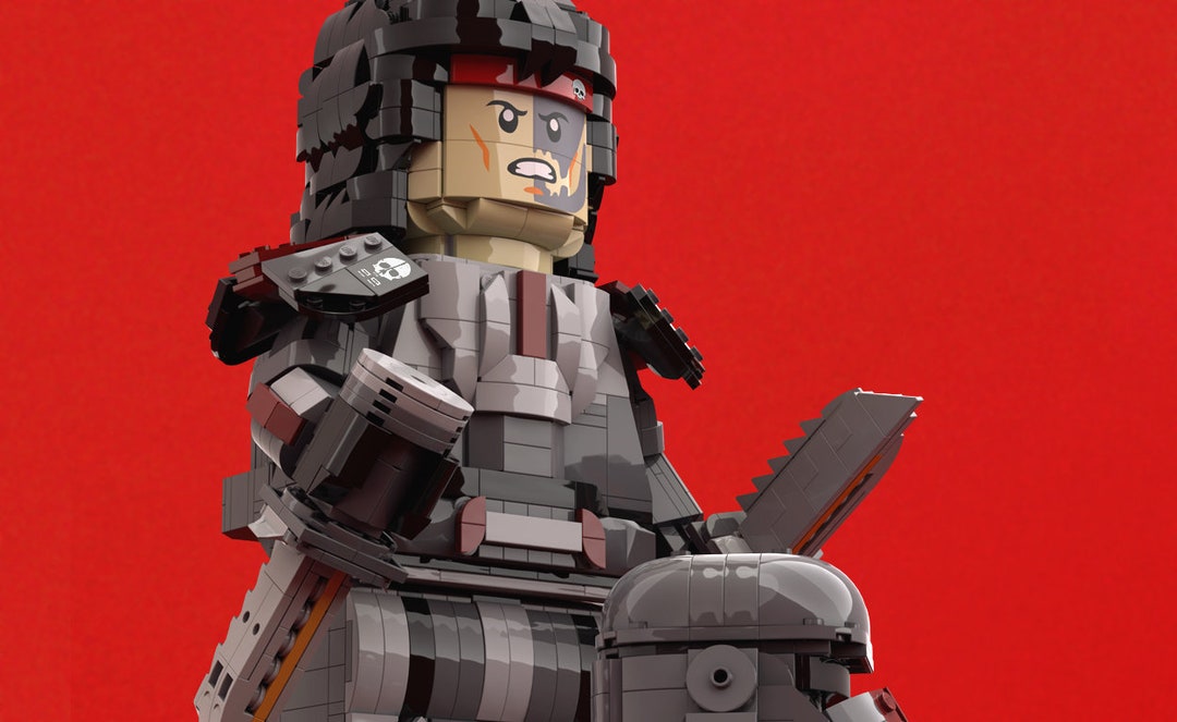 MOC - Hunter (alt) Buildable Figure | PDF Instructions Only - Etsy
